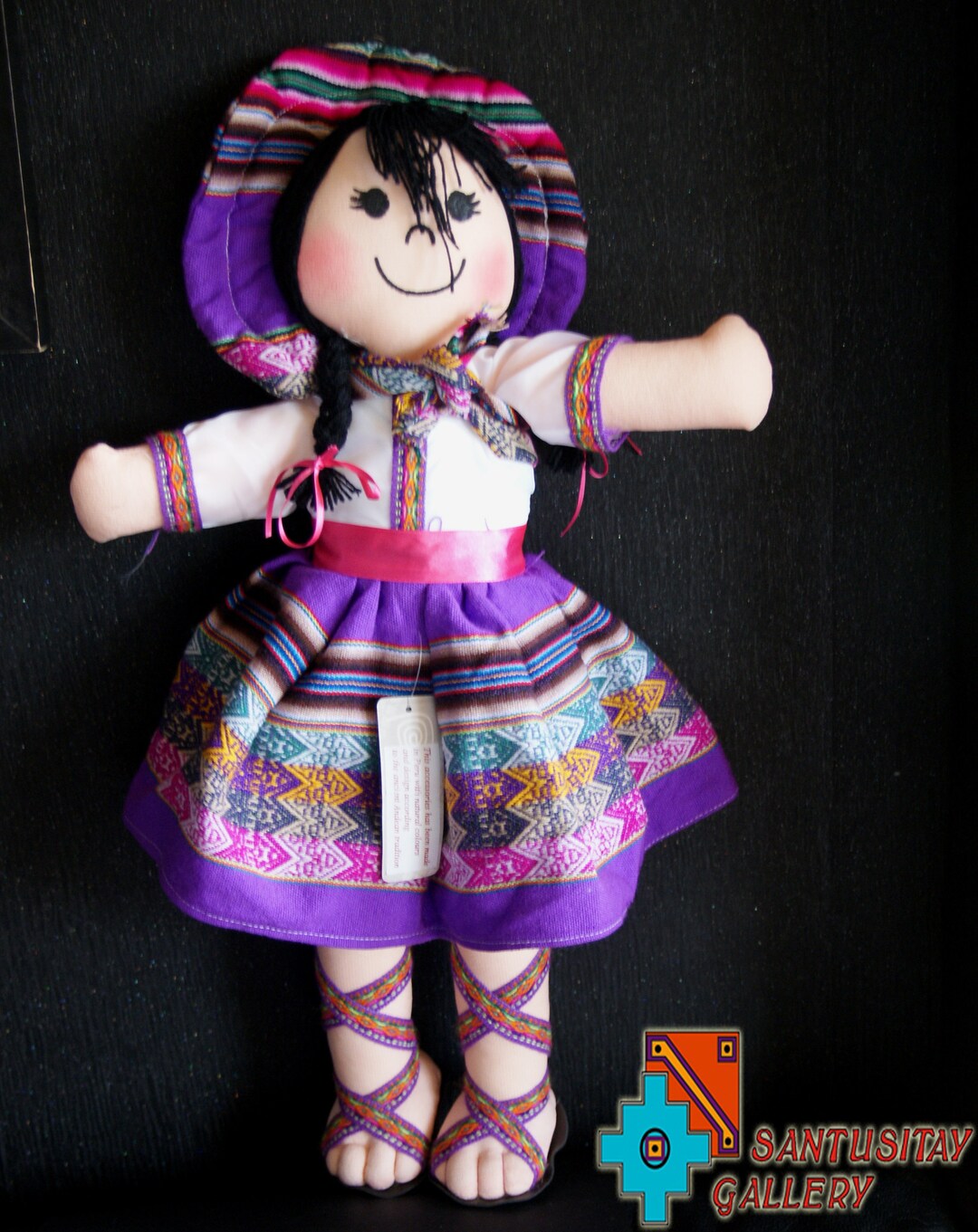 Peruvian Doll Traditional Dressed Hand Crafted Doll Cute Toy for Kids ...
