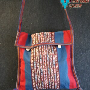 Hand Crafted on the Loom Alpaca Wool Bag Chuspa Traditional Beautiful ...