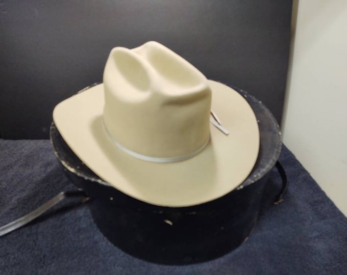 Vintage Stetson Range 6x Cowboy Hat - Etsy
