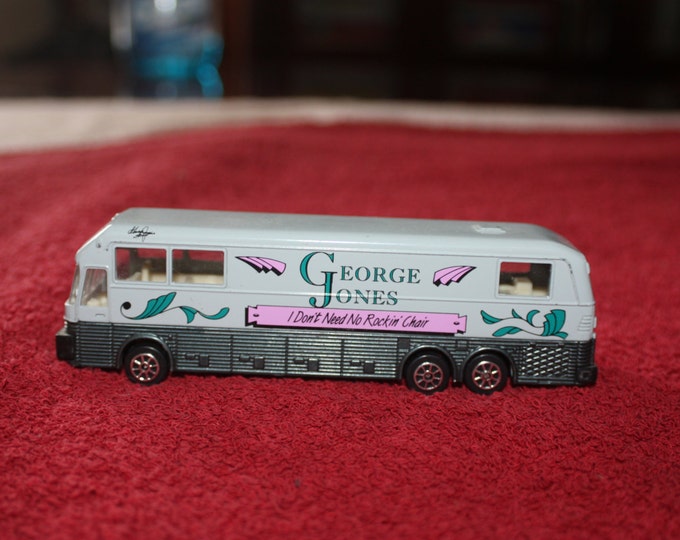 GEORGE JONES Tour Bus Collectible/pricereduced - Etsy