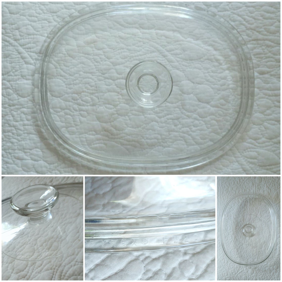 Pyrex Corning Glass Lids Round Oval Replacement Dish Covers - Etsy