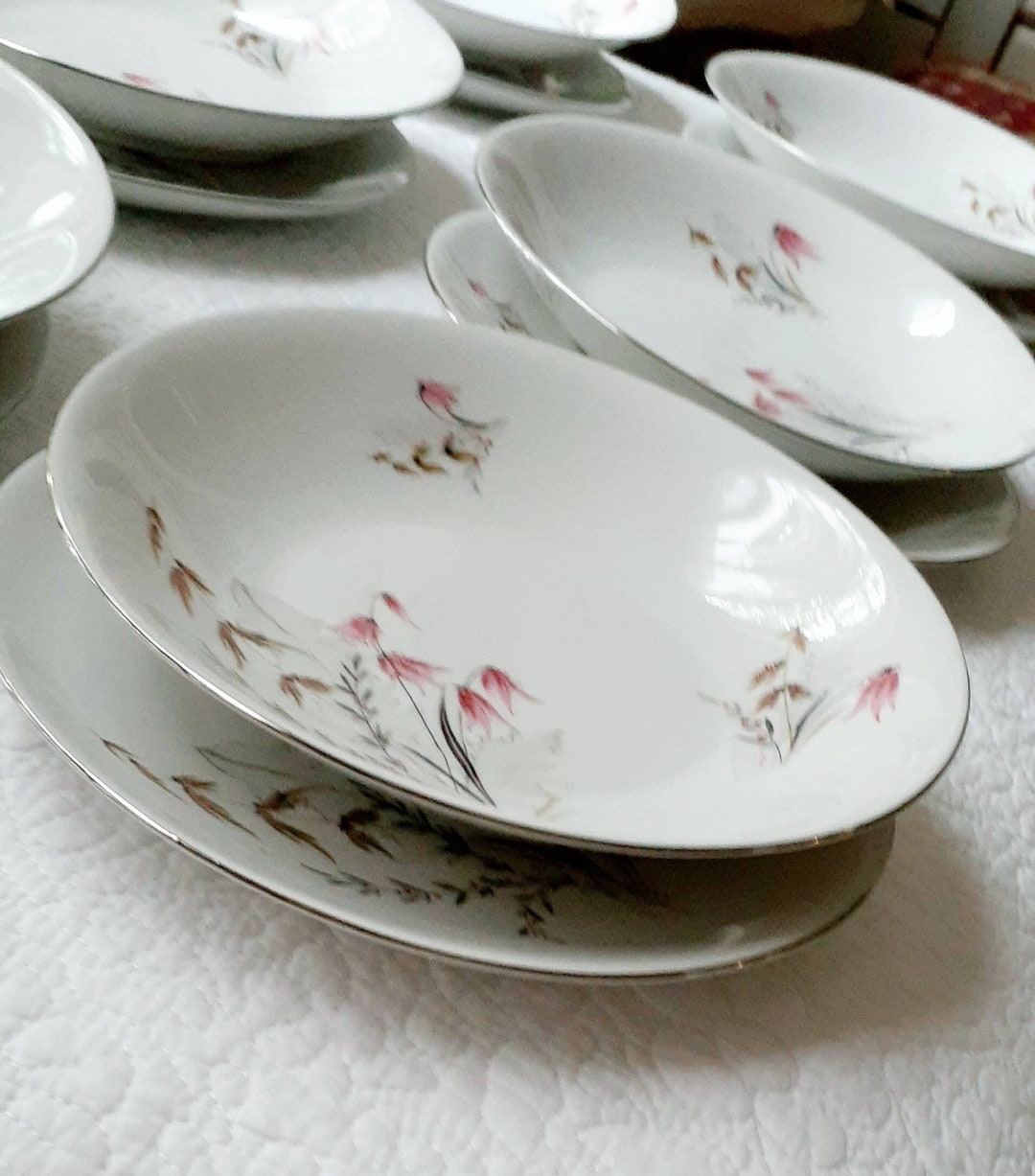 Vintage Royal Duchess Plates & Bowls, Bavarian Porcelain Germany ...