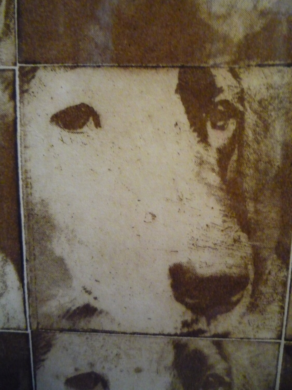 Dog Lithograph Print "nosy Dog Series" Vintage Signed & Dated Artist's ...