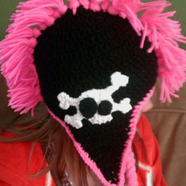 Crochet Mohawk Hat - Etsy
