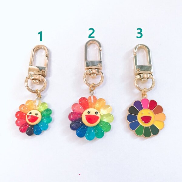 Rainbow Flowers - Etsy
