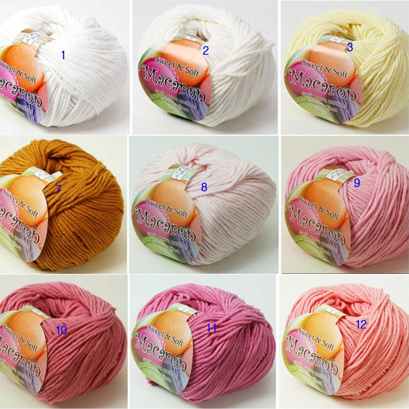 Soft Cotton Yarn - Etsy