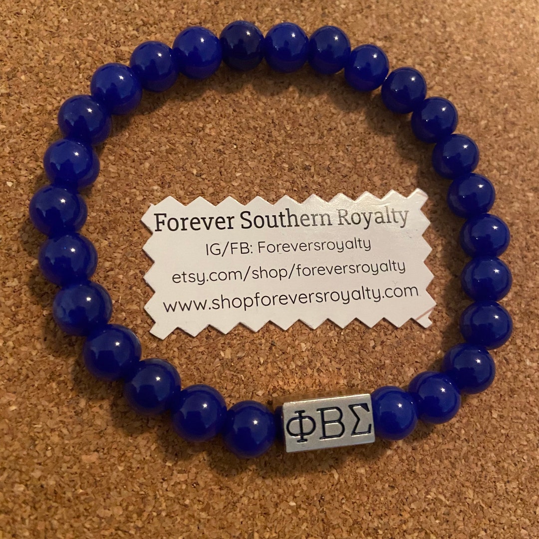 Phi Beta Sigma Bracelet. - Etsy