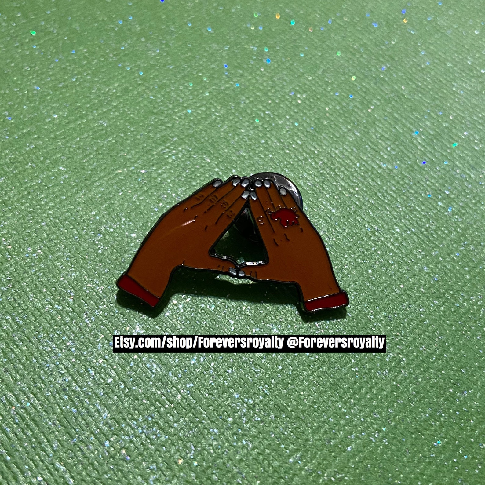 Delta Pin - Etsy