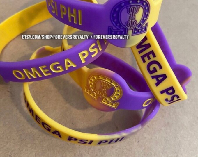 Omega Psi Phi brunson Bracelet - Etsy