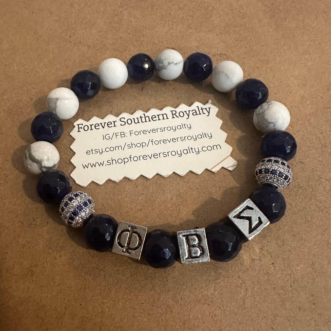 Phi Beta Sigma Bracelet. - Etsy