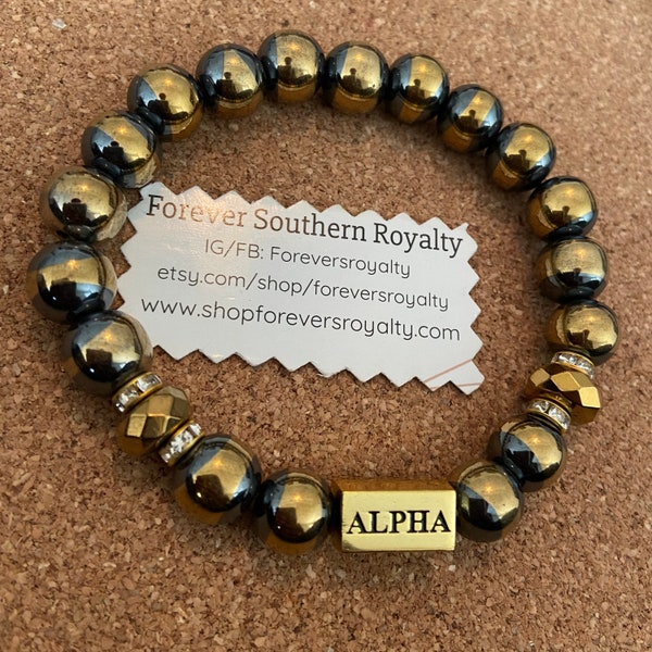 Alpha Phi Alpha Gold Necklace - Etsy