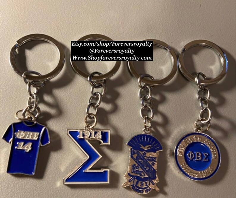 Phi Beta Sigma Keychain - Etsy