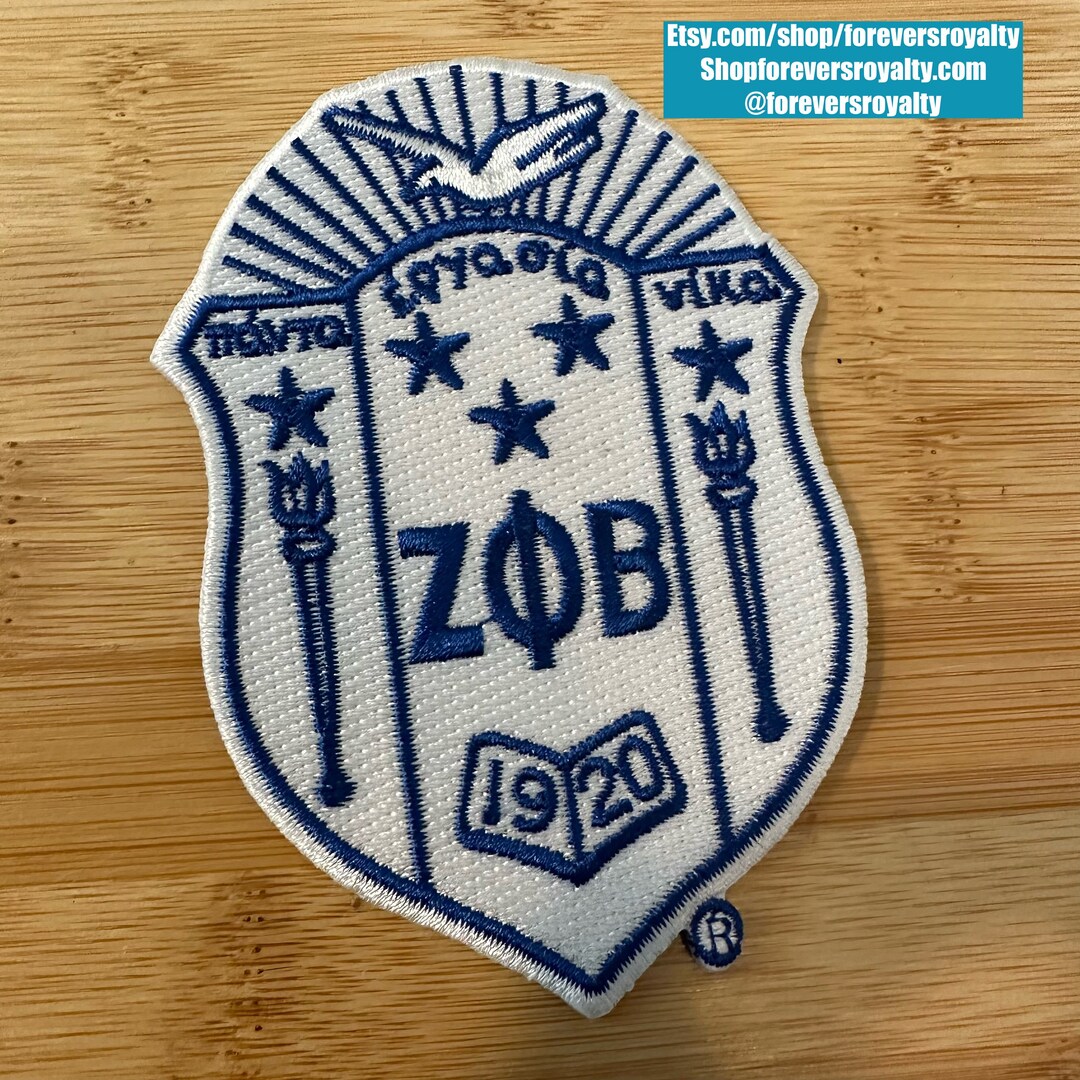 Zeta Phi Beta Patches - Etsy