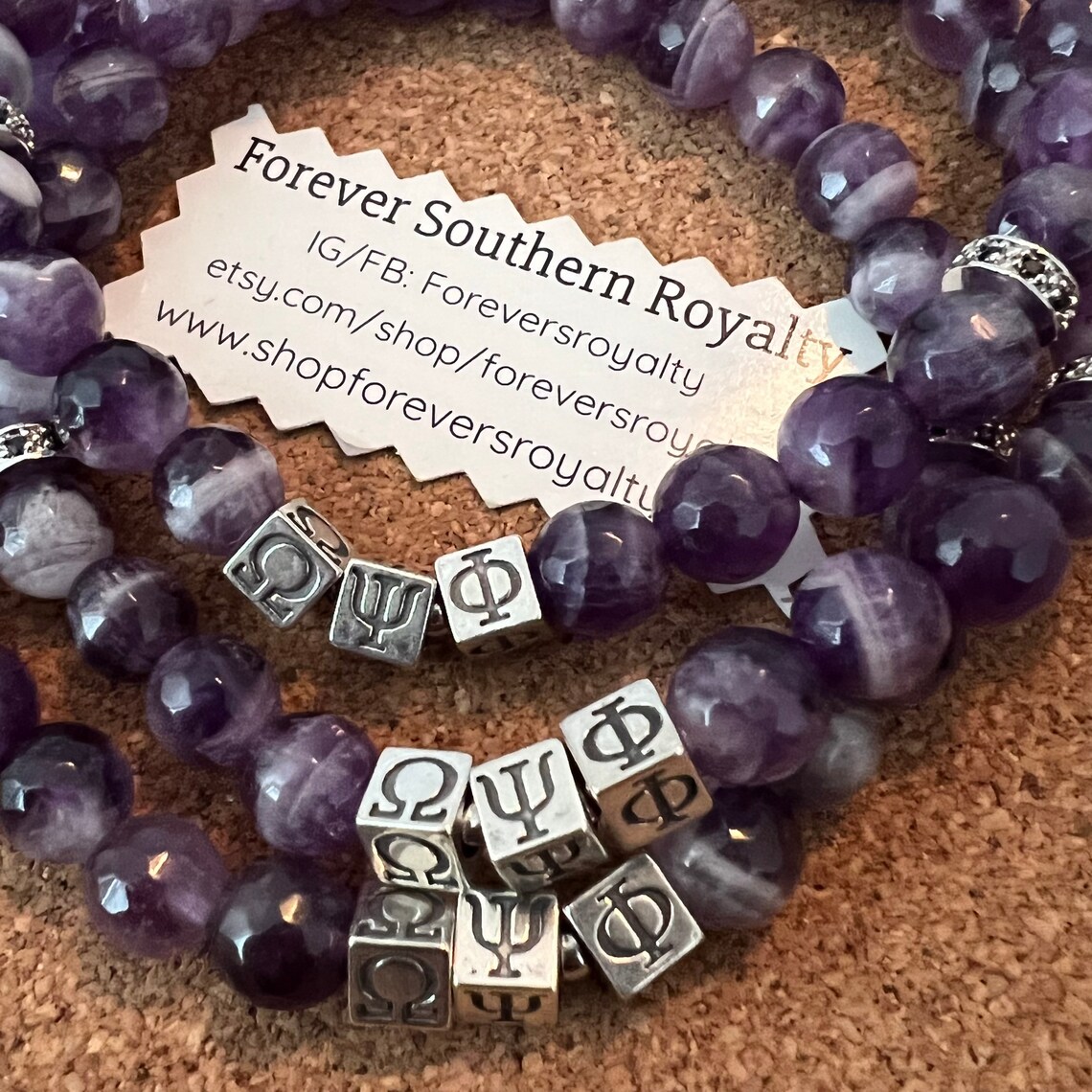 Omega Psi Phi Bracelet Sterling Silver - Etsy