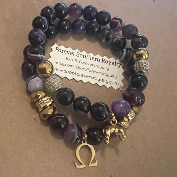 Omega Psi Phi Bracelet - Etsy