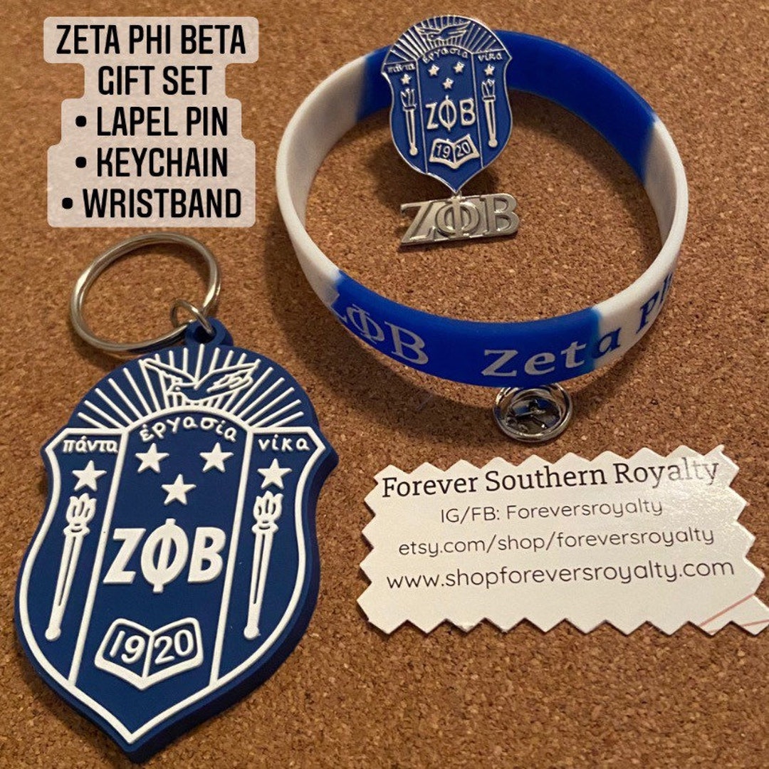 Zeta Phi Beta Gift Set - Etsy