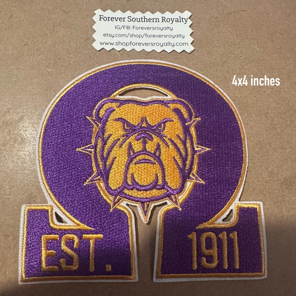 Omega Psi Phi Iron on Patches - Etsy