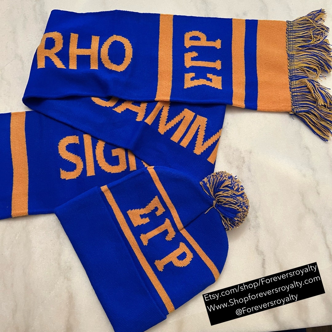 Sigma Gamma Rho Scarf and Hat Set - Etsy