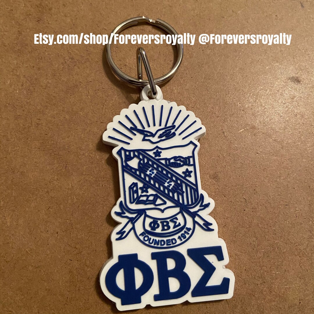 Phi Beta Sigma Keychain - Etsy