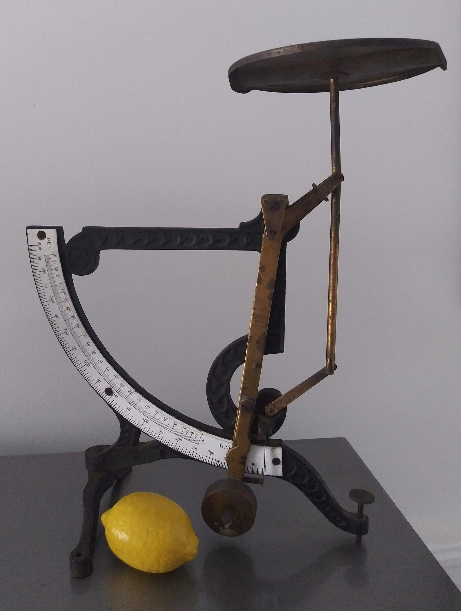 Antique LARGE Maul ? Postal Balance Pendulum Letter Scale German Cast ...