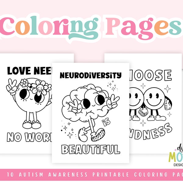 BEST VALUE Autism Coloring Book for Autistic Girls, Boys and Kids ...