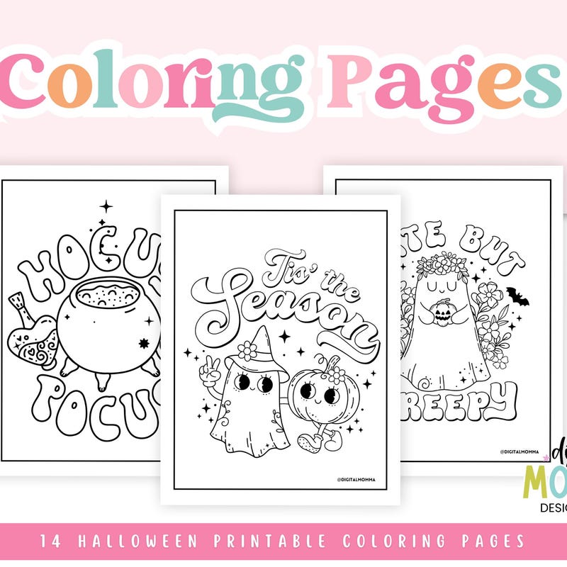 Printable Coloring Pages - Etsy