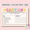 Teacher Happy Mail, Editable Summer Happy Mail for Students, Printable ...