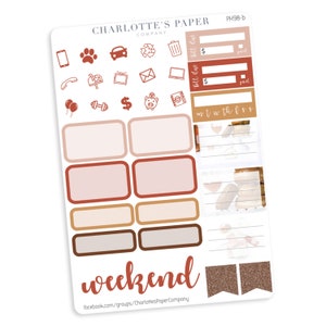 Sweet Treats Planner Sticker Kits Valentine's Planner - Etsy
