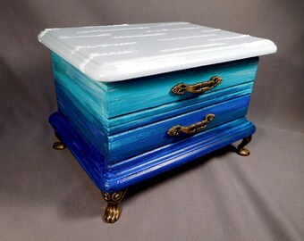 Coastal Jewelry Box | Etsy