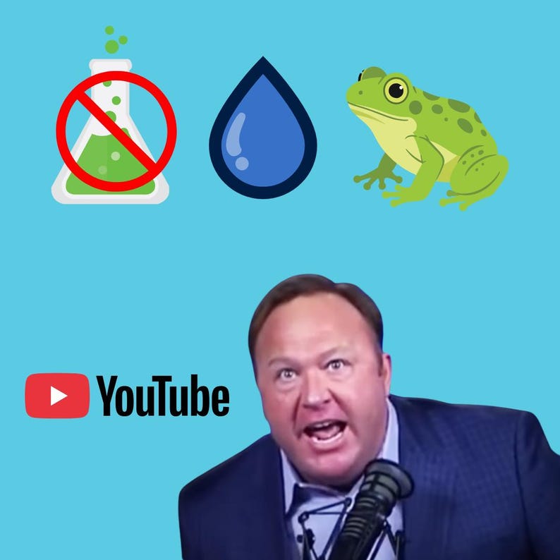Funny Annoying Political Frog QR Code Sticker PNG | Rick Roll Prank ...