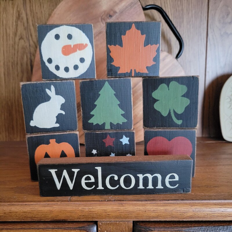 Primitive Welcome - Etsy