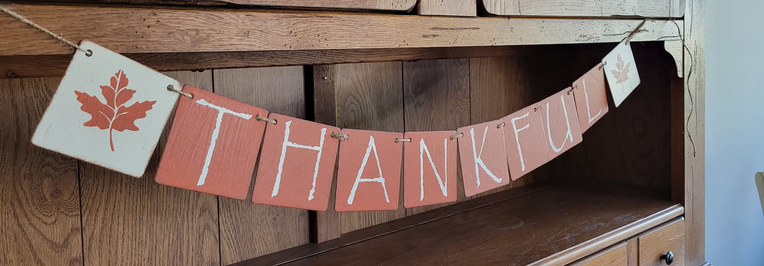Thankful Banner, Thanksgiving Banner - Etsy