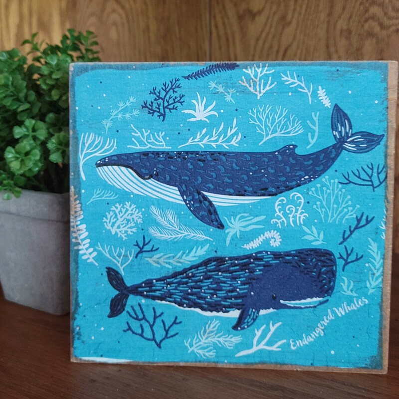 Whale Sign - Etsy