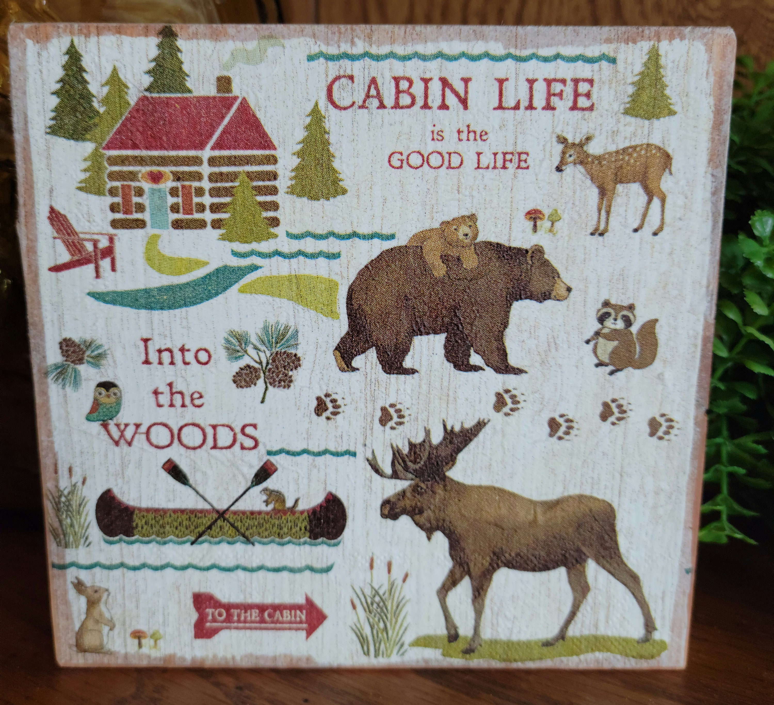 Cabin Life Sign Lodge Sign Decor Cabin Decor Boys Room - Etsy