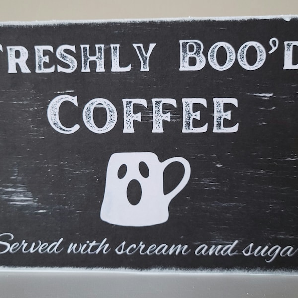 Freshly Boo Coffee - Etsy