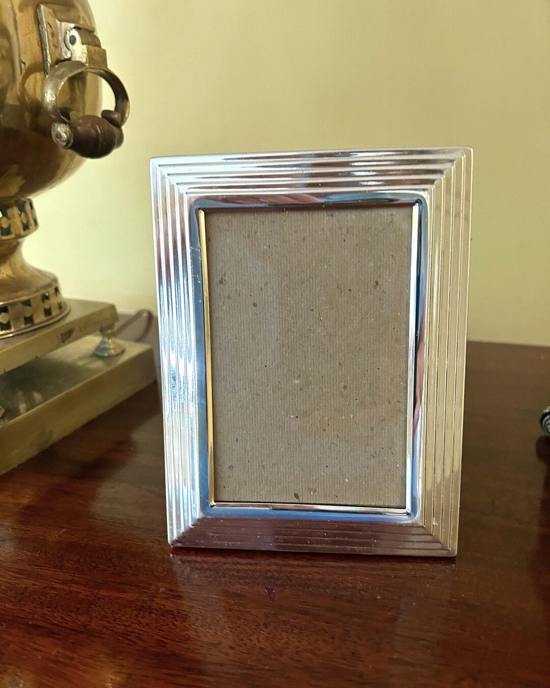 Silver Plate Frame, Vintage 3 X 5 Horizontal Vertical Picture Frame ...