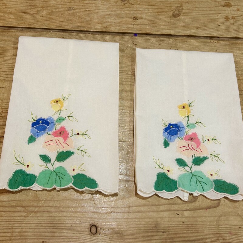 Applique Tea Towel - Etsy