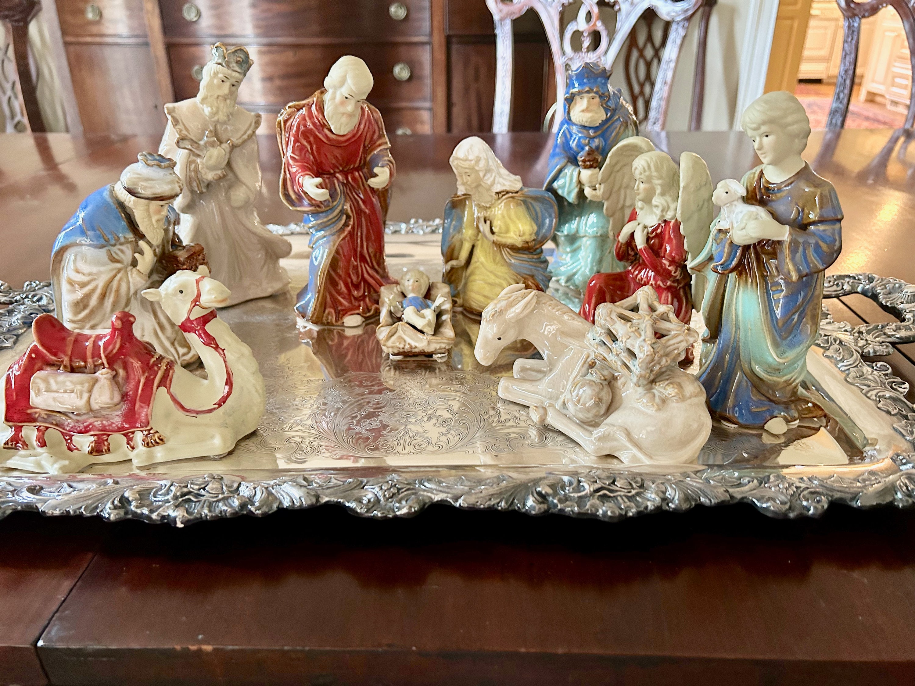 Vintage Nativity Sets