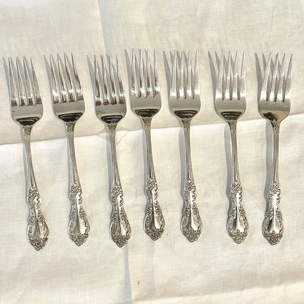 Silver Plate Fork - Etsy