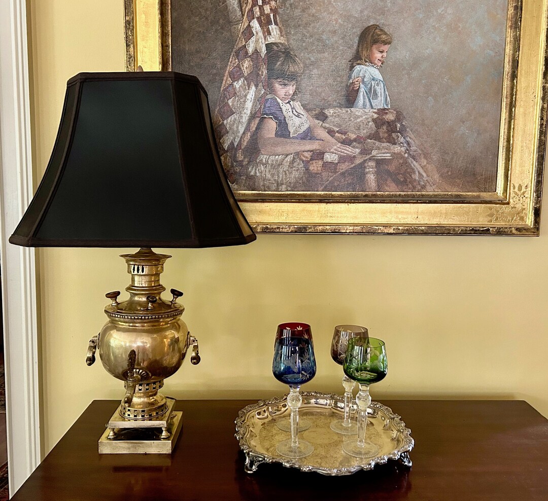 Brass Samovar Lamp Brass Tea Lamp Vintage Samovar Lamp - Etsy