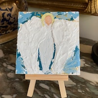 Blessed Angels Original Painting by Cynthia Fortner - Etsy
