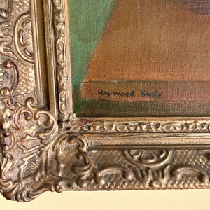 Mid Century Still Life Gold French Frame, 1960's Oil Painting Floral ...