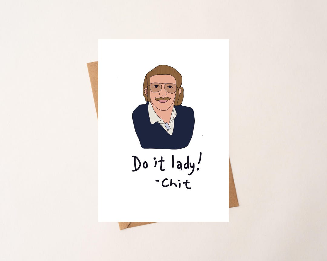 Do It Lady Card by Eastern Trend Collective. Greeting Card. Chit Tiktok ...