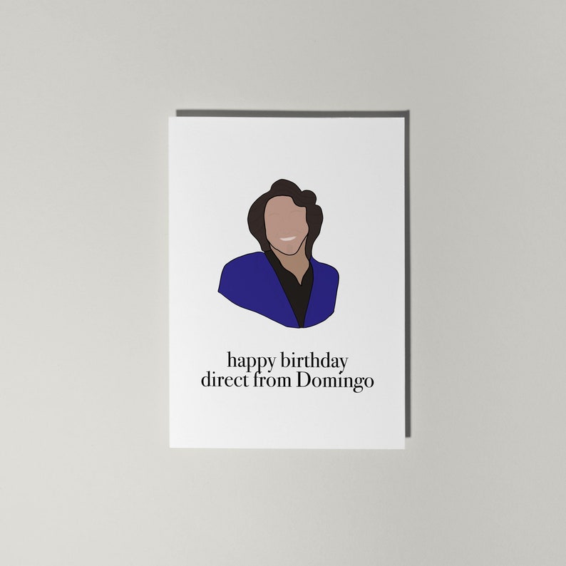 Happy Birthday Direct From Domingo Card by Eastern Trend Collective ...