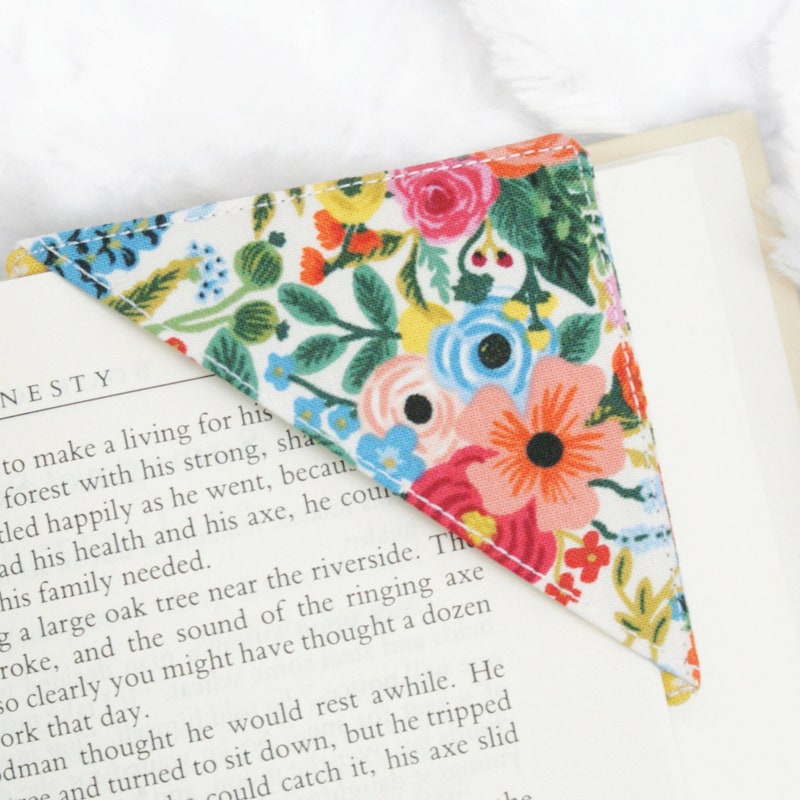 Fabric Bookmark - Etsy