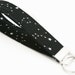 Star Wrist Lanyard Black and White Constellation Keychain - Etsy