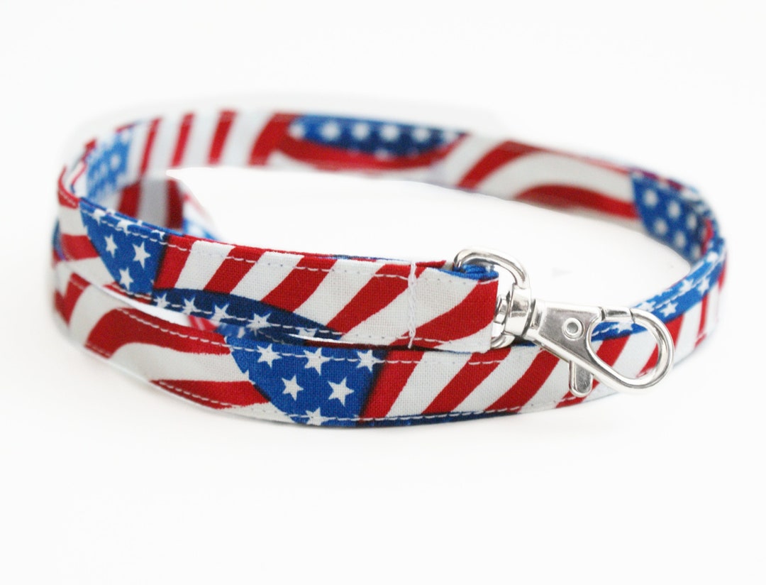 American Flag Lanyard Teacher Lanyard With Optional Breakaway Patriotic ...