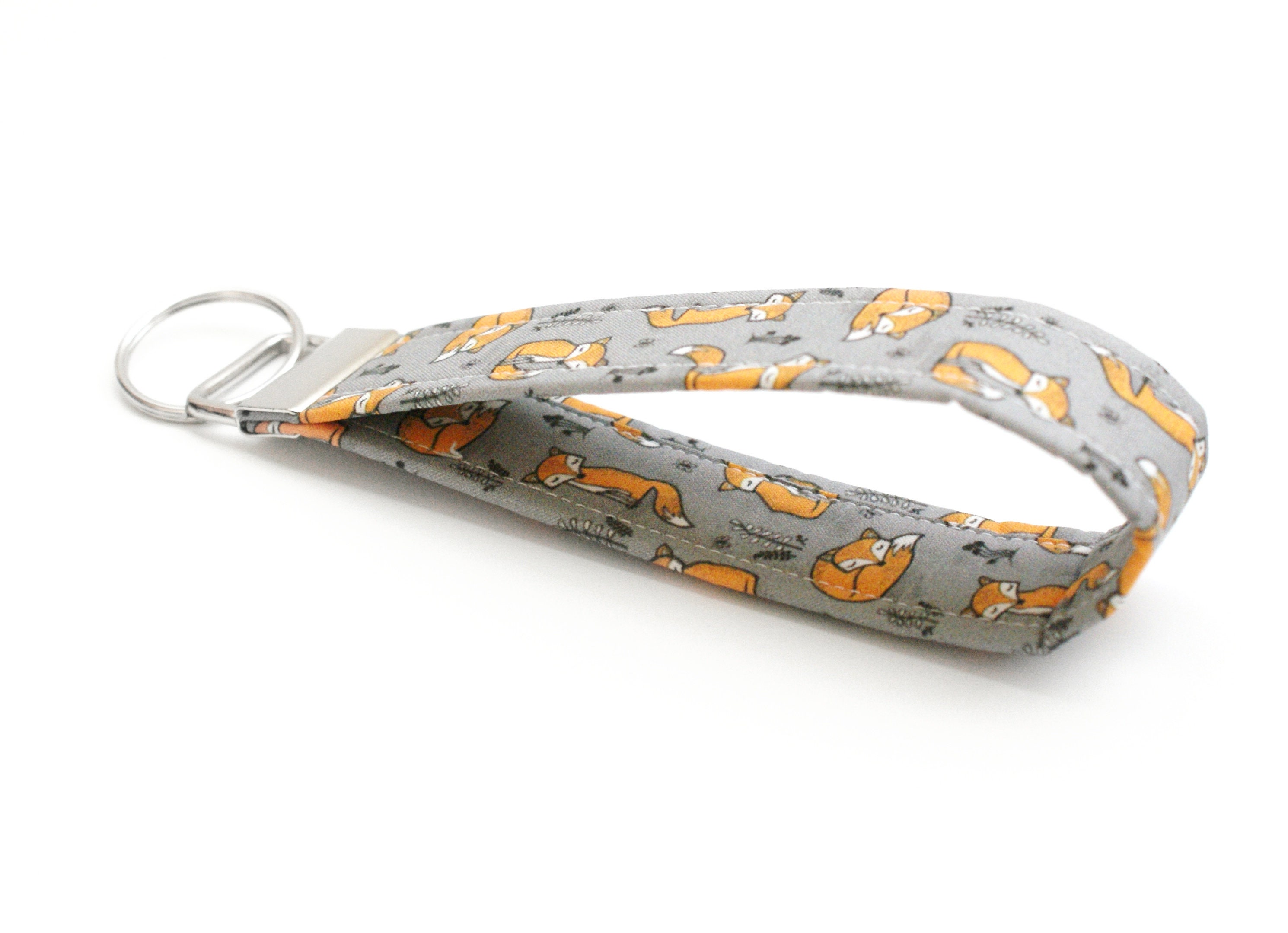 Fox Keychain Cute Key Fob for Women Optional Tassel 5 - Etsy UK