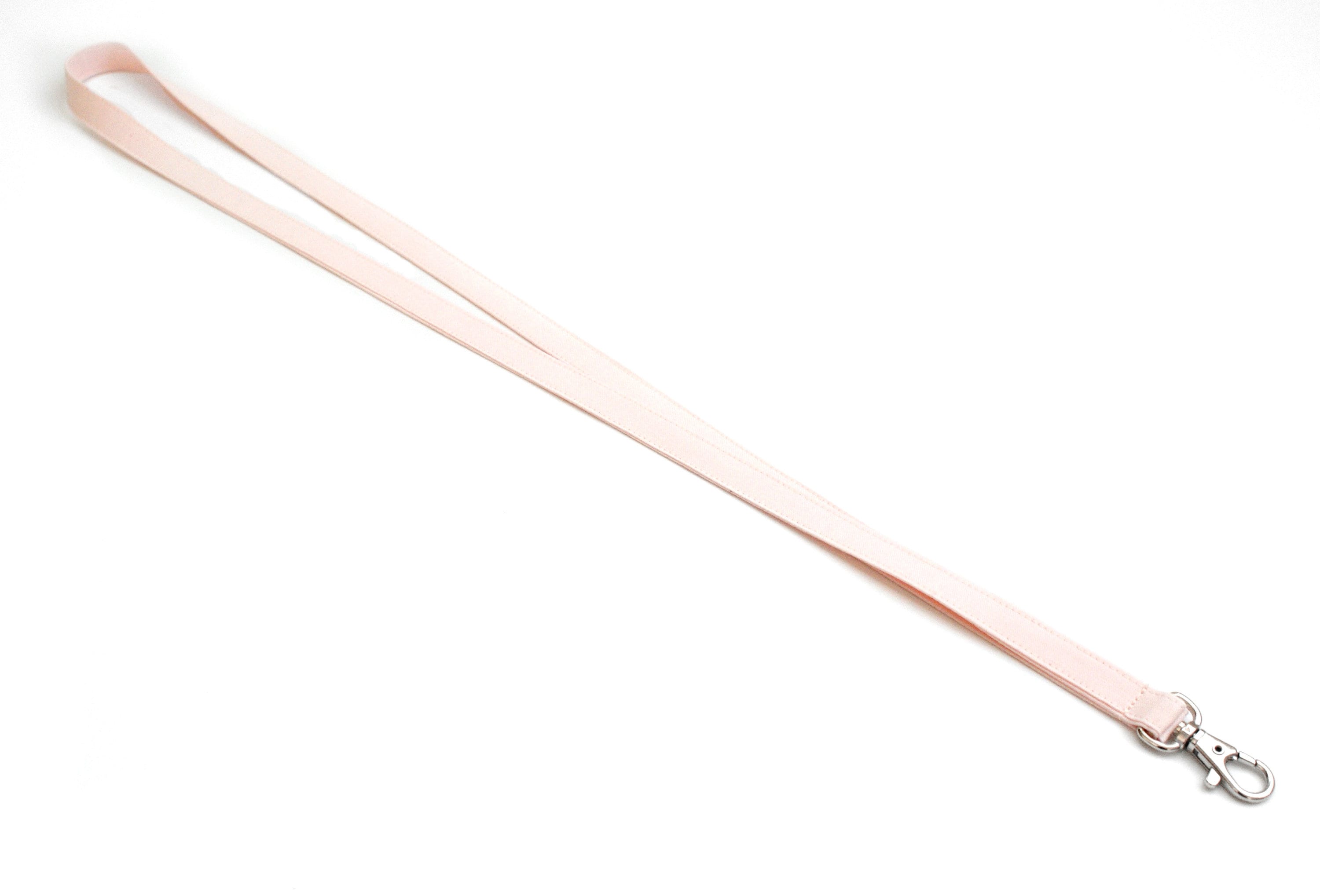 Pastel Lanyard for Keys Blush Pink Fabric Lanyard 1/2 Inch - Etsy Polska