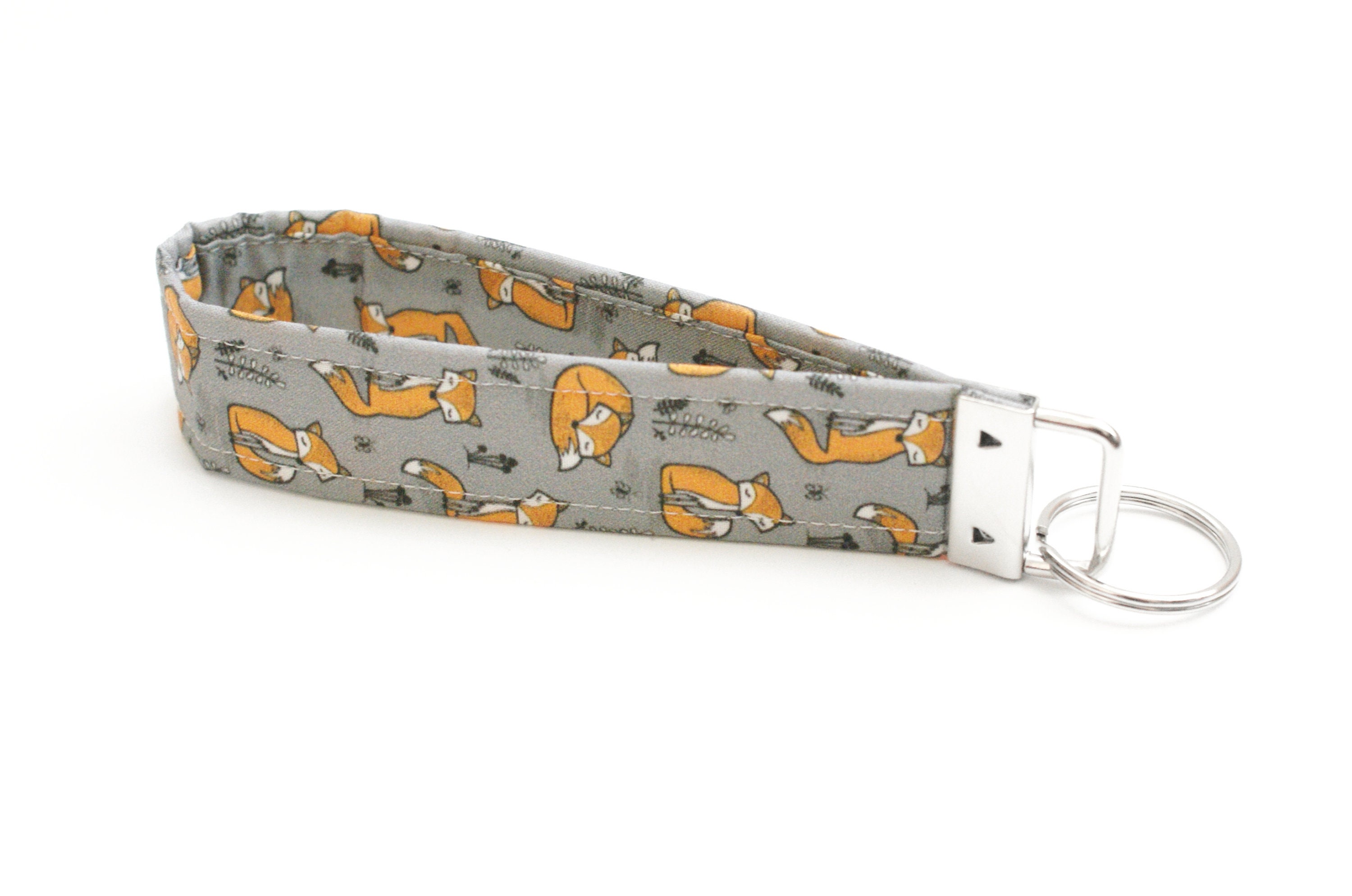 Fox Keychain Cute Key Fob for Women Optional Tassel 5 - Etsy UK